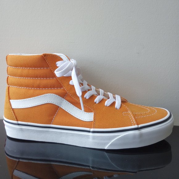 Vans | Shoes | Vans Mens Sk8hi Suede Canvas Sneaker In Amazing Desert ...